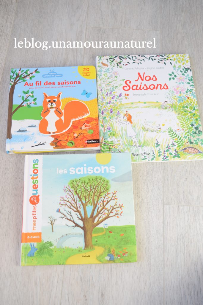Une sélection de livres sur les 4 saisons – Le Blog un Amour au Naturel